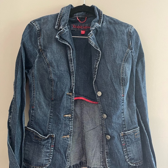bebe | Jackets & Coats | Bebe Denim Jean Jacket | Poshmark